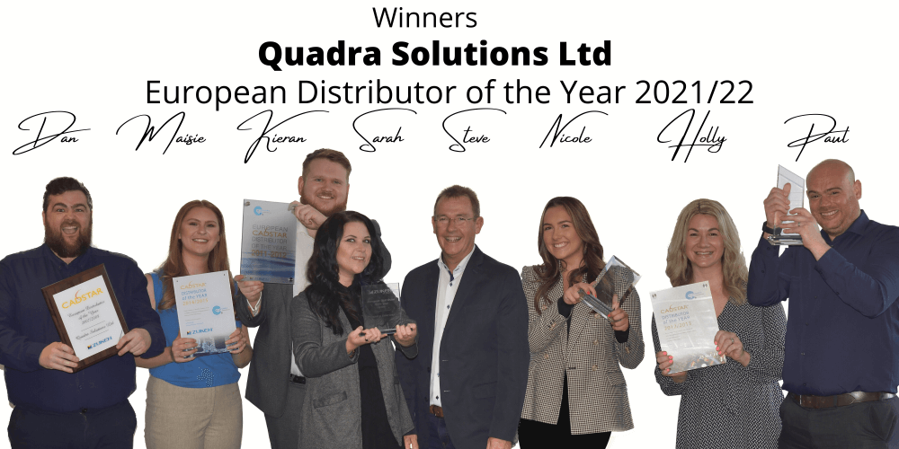 Quadra Solutions - Distributor of the Year 2021-22 | eCADSTAR